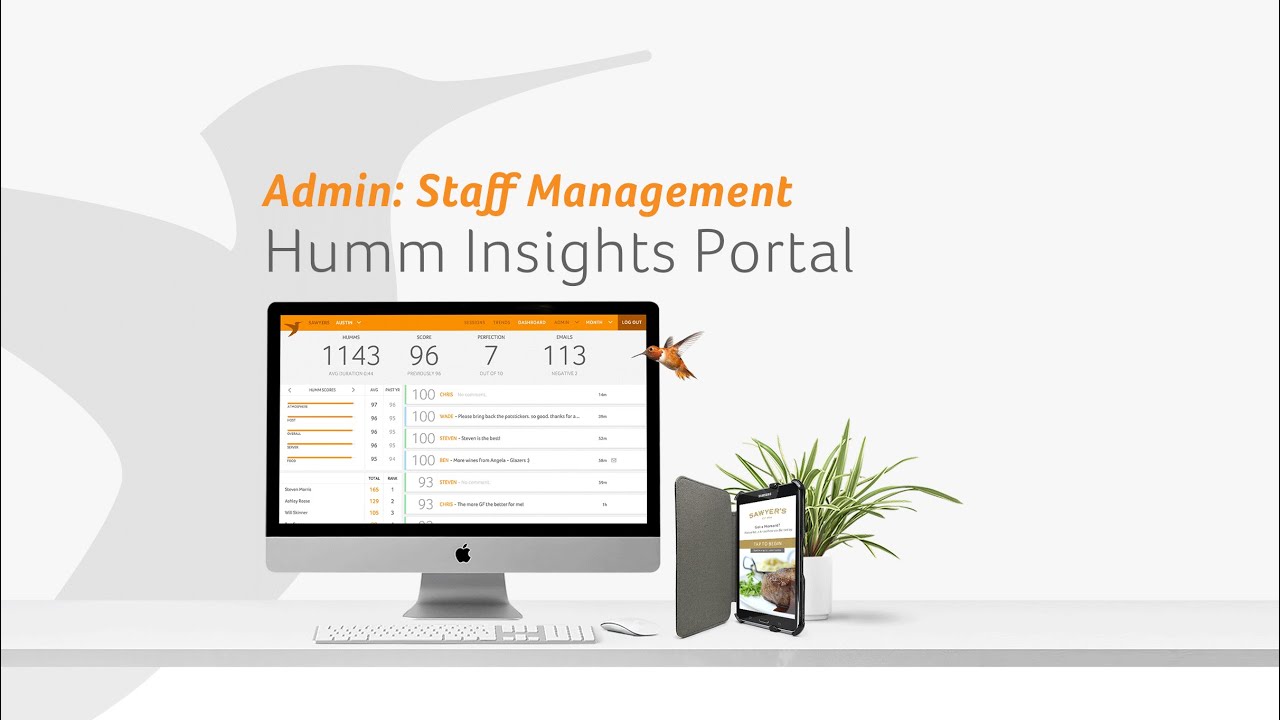 Humm Video Training Admin Staff - YouTube