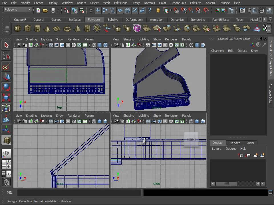 Create a Grand Piano in Maya Lesson 07 - YouTube