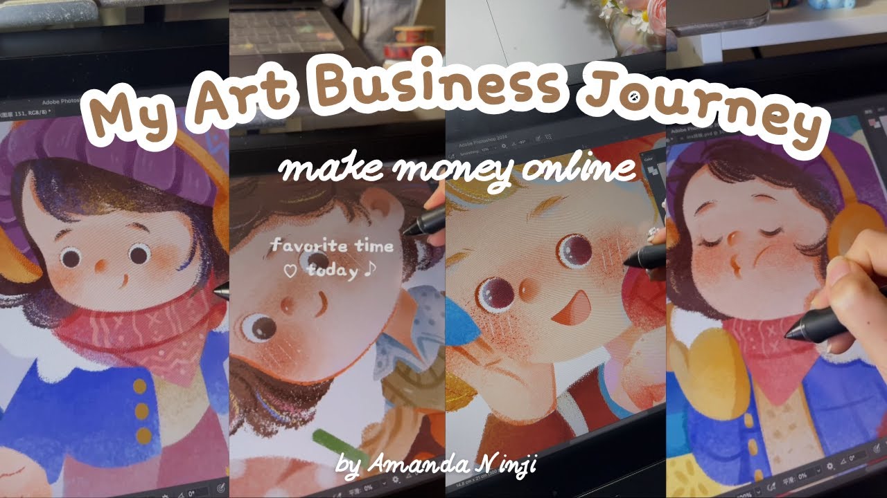 I Was Afraid to Draw — Now I Start my Art Business to Sell Digital ...