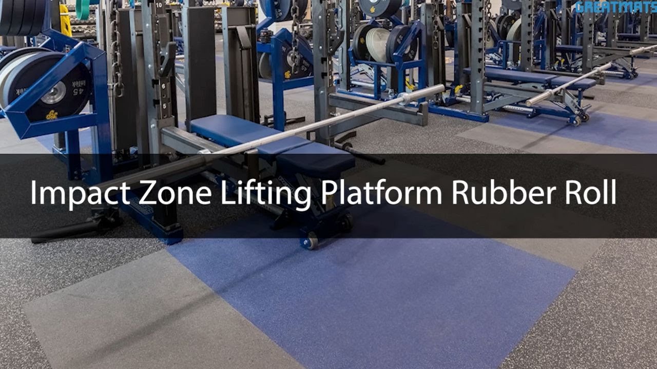 Impact Zone Lifting Platform Rubber Roll - YouTube