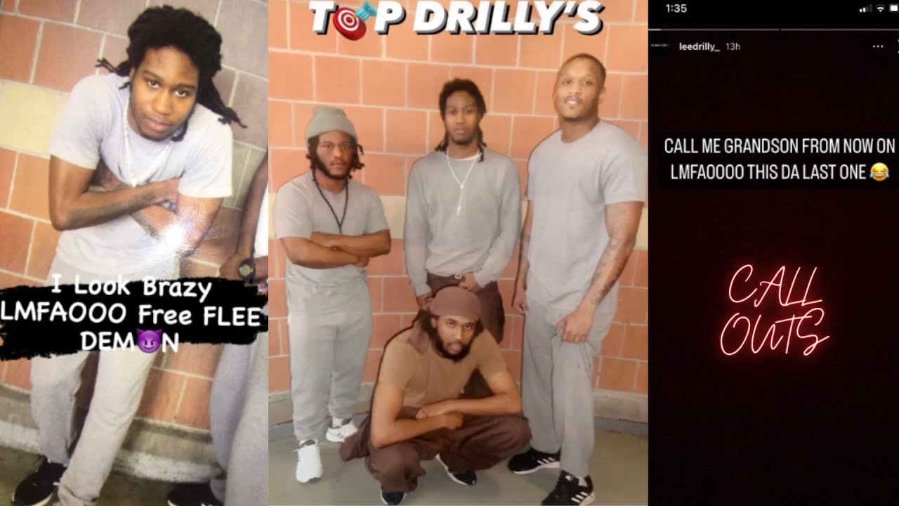 LEE DRILLY LOCKED IN THE FEDS ON GANG INDICTMENT & MURDER CHARGES AND ...