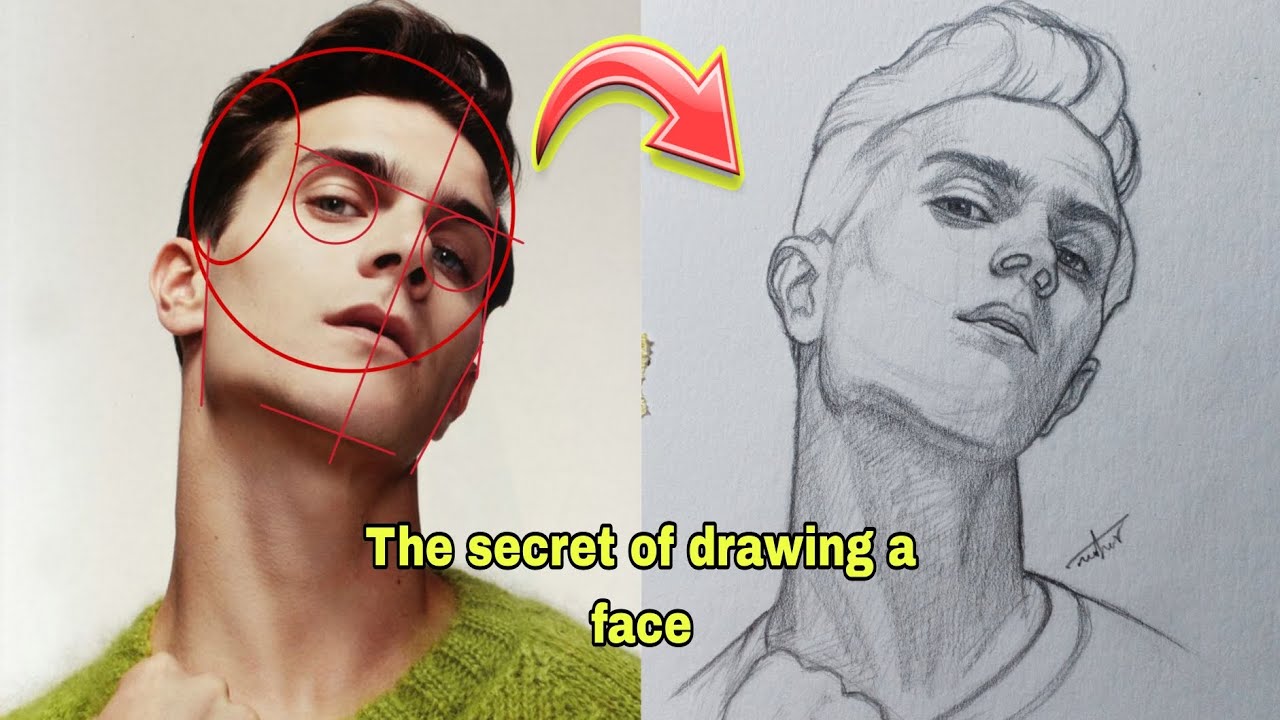 loomis method practice | drawing tutorial - YouTube