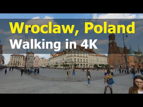 Walking in Wroclaw, Poland | 4K Video Tour - YouTube