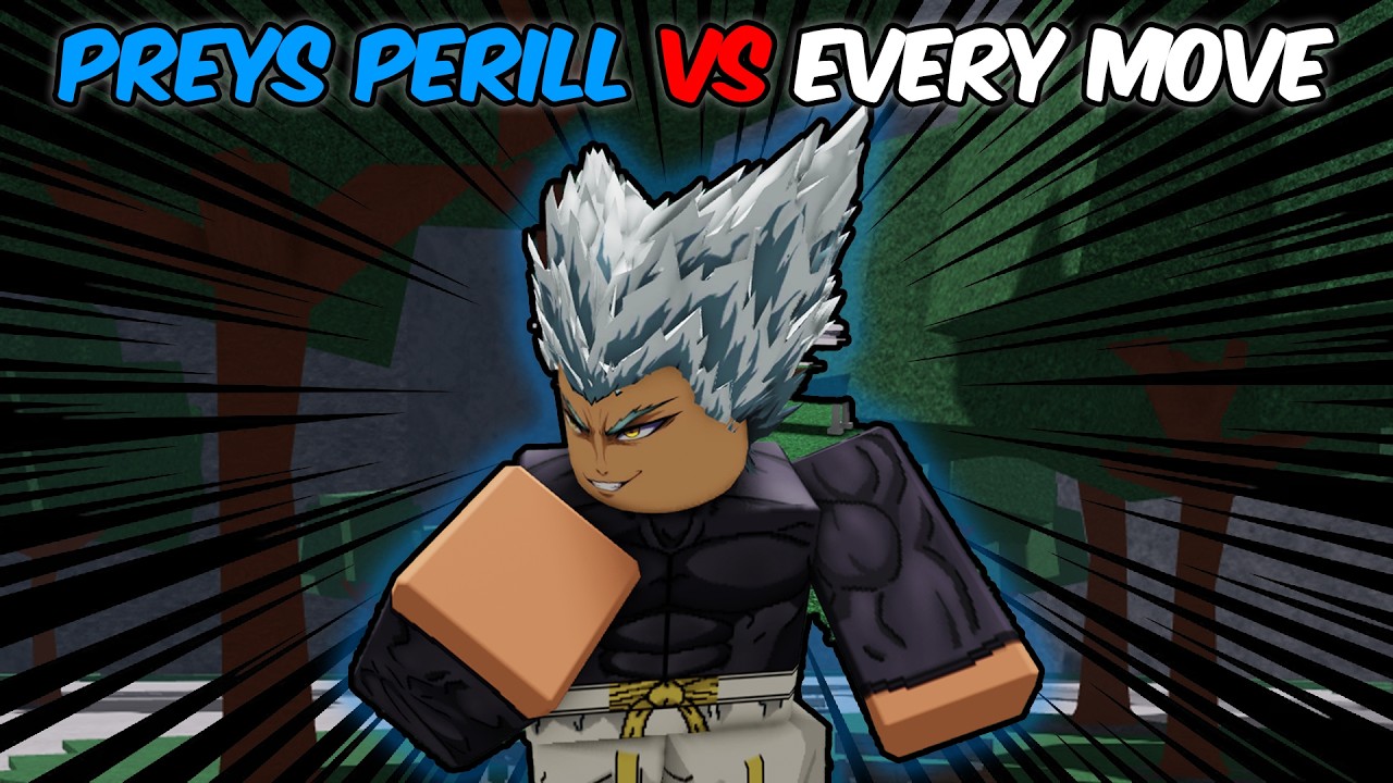 What Move Can Break Garou's PREYS PERIL | The Strongest Battlegrounds ...