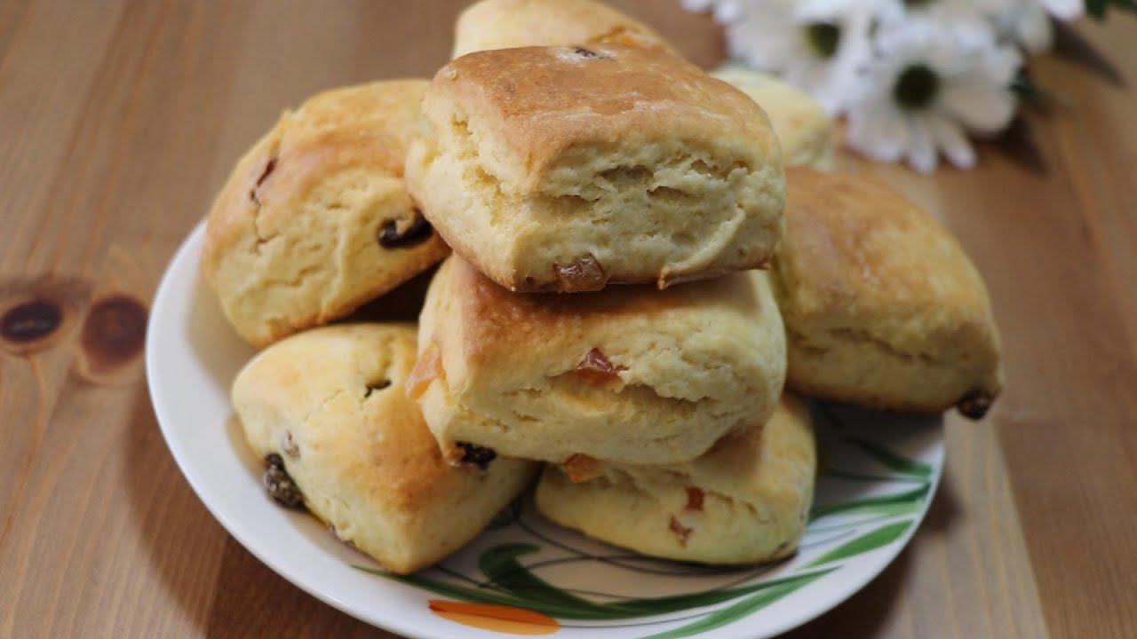Perfect and easy scones recipe🎄how to make scones at home. - YouTube