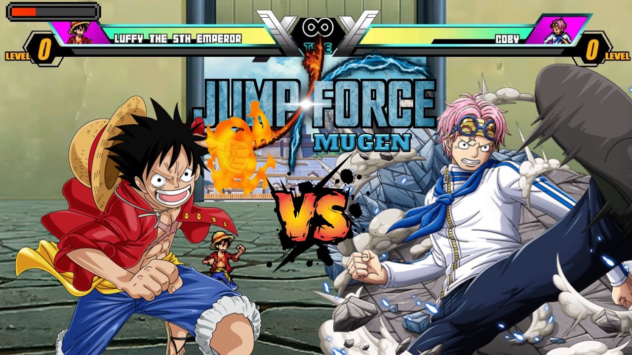 Luffy Vs Coby | Anime Mugen | Jump Force - YouTube