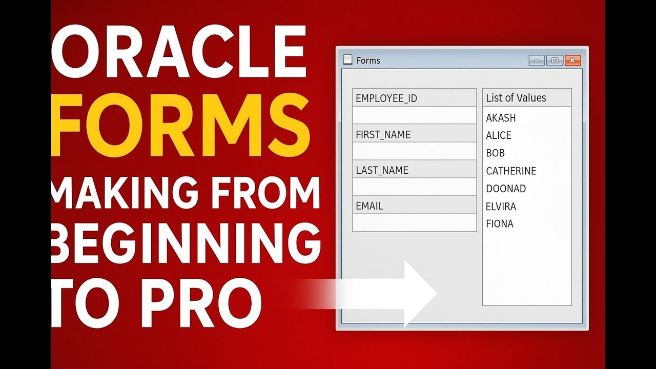 "Complete Guide to Oracle Forms: From Beginner to Pro | Master-Detail ...