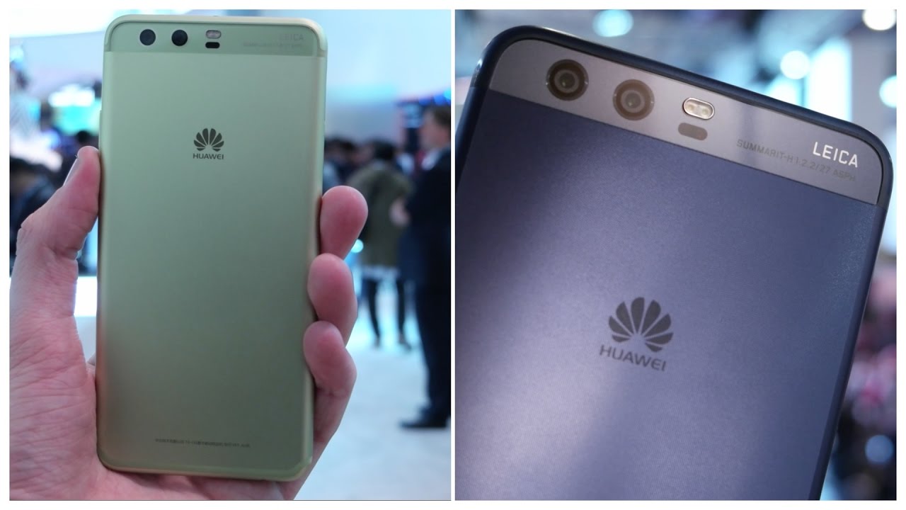 Huawei P10 (Plus) - Greenery (Grün) vs Dazzling Blue (Blau) - YouTube