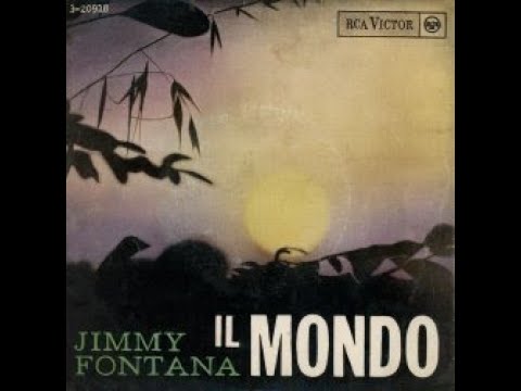 JIMMY FONTANA - Il mondo - EP 1965 - YouTube