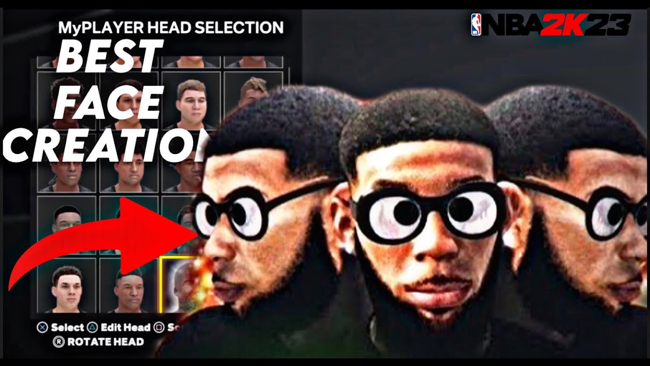 *NEW* DRIPPY FACE CREATION FROM NBA 2K17 IN NBA 2K23!!👀🔥💯 - YouTube