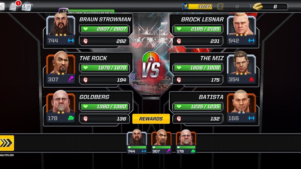 SPEAR BY GOLDBERG/ROCK BOTTOM BY THE ROCK/RUNNING POWERSLAM BY STROWMAN ...