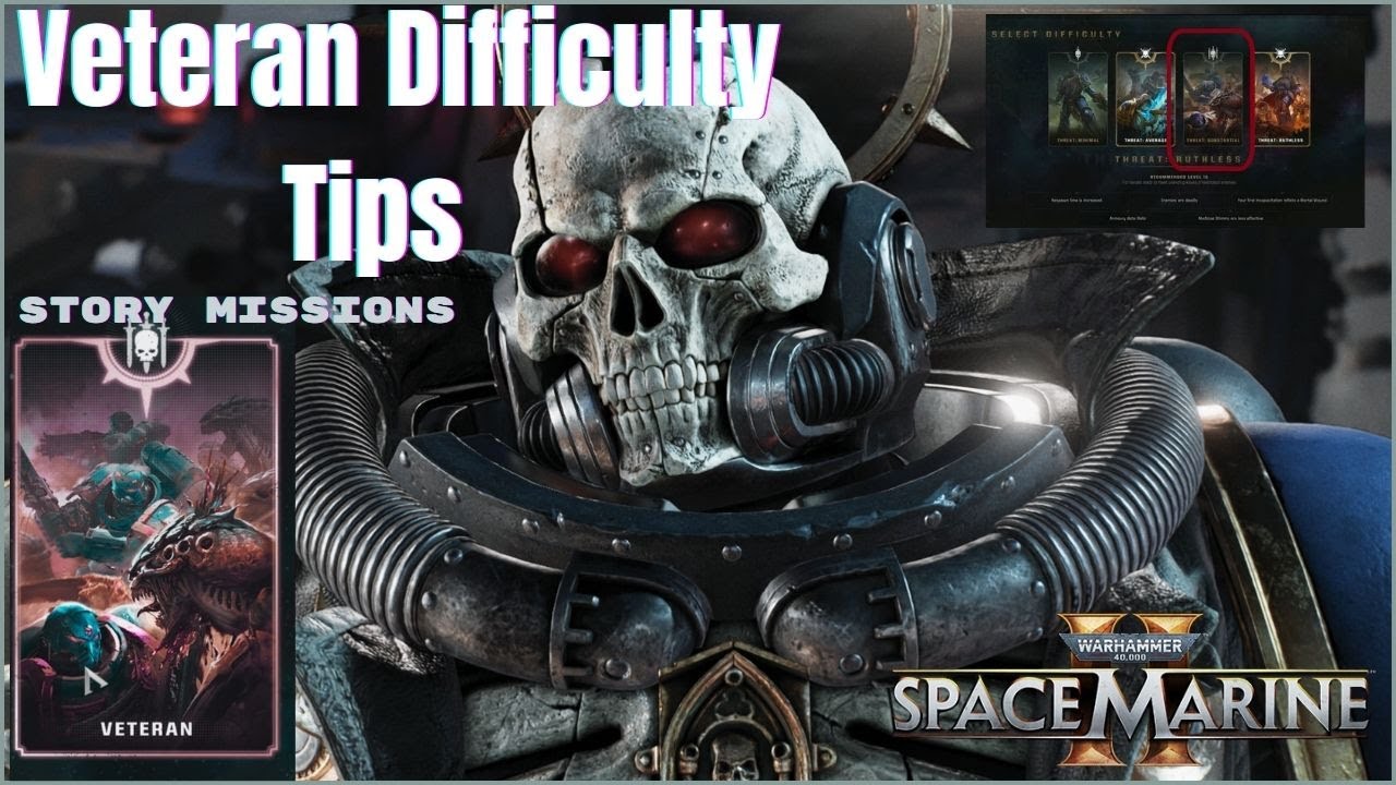 Warhammer 40K Space Marine 2 : 5 Veteran Difficulty Solo Play Tips You ...