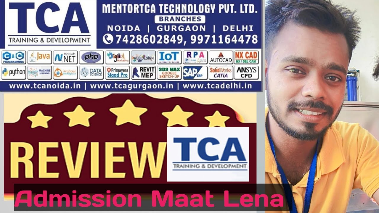 TCA Software training institute in Noida, My Review Admission maat Lena ...
