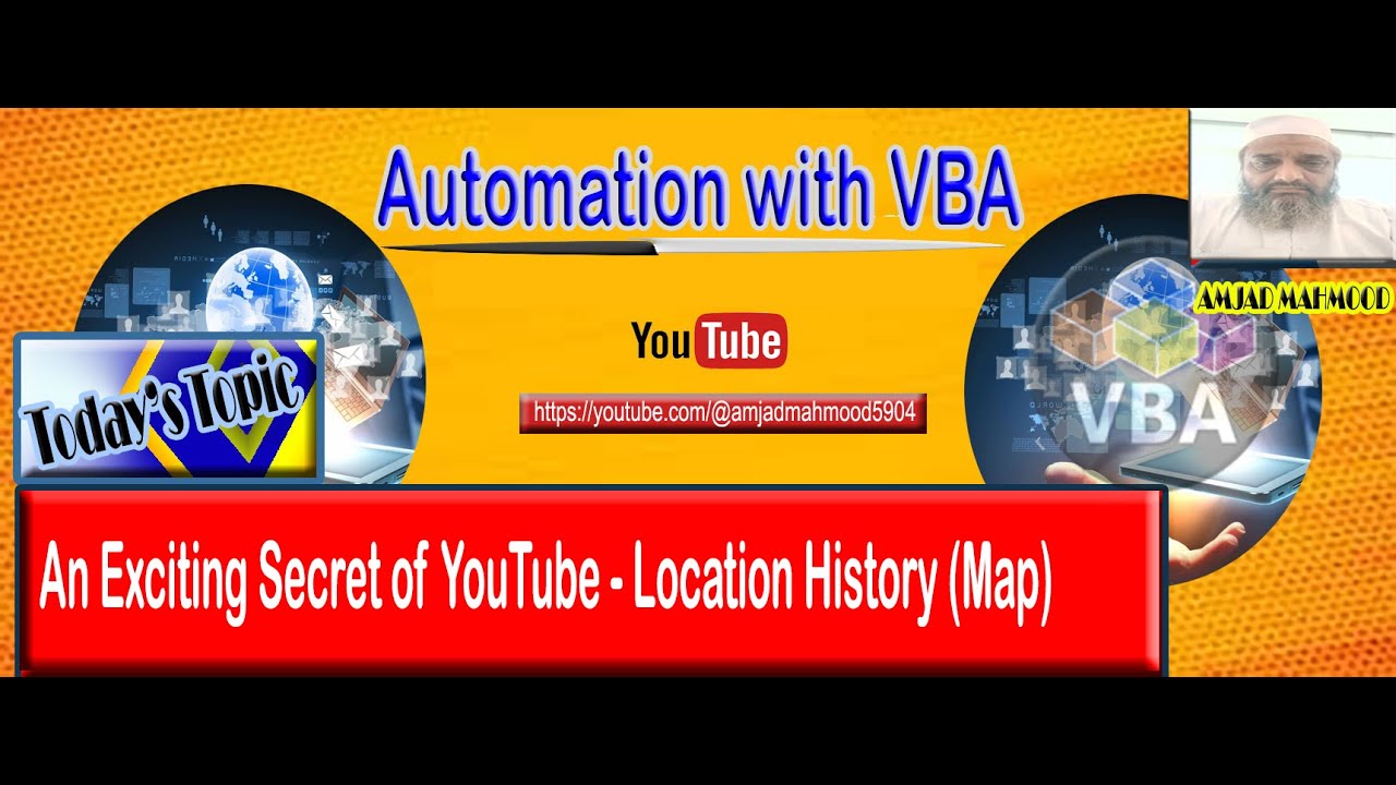 An Exciting Secret of YouTube - Location History (Map) - YouTube