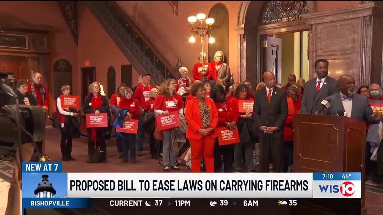 Moms Demand Action and legislators debate controversial firearms bill ...