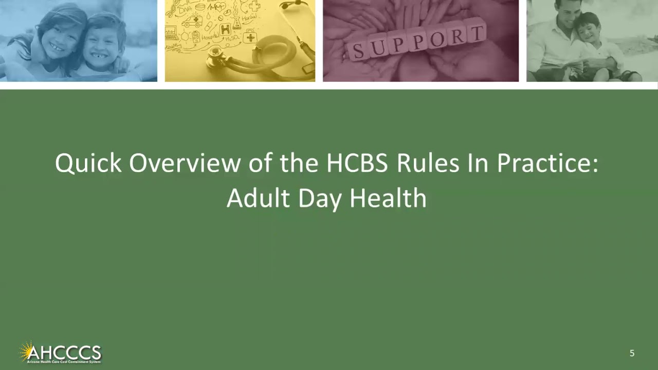 HCBS Rules Implementation in a COVID-19 World: Adult Day Health ...