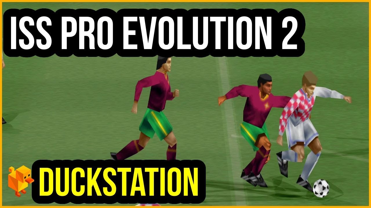 ISS Pro Evolution 2 - DuckStation | PGXP, 4K - YouTube