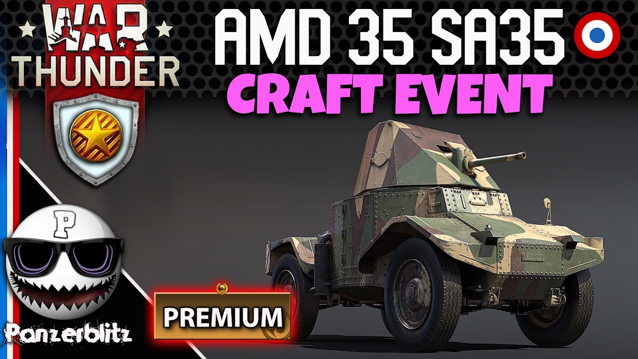 AMD 35 (47mm) - AUTO MITRAILLEUSE FRANCAISE PREMIUM DU CRAFT EVENT ...
