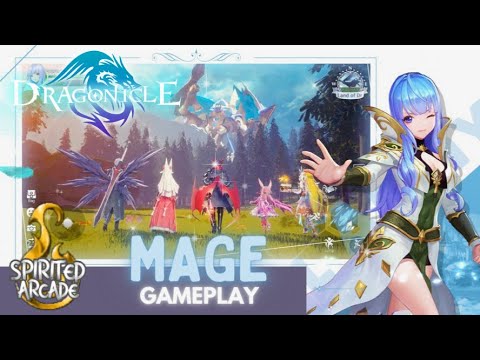 Dragonicle Gameplay | Mobile Gameplay | Mage | Android | MMORPG Mobile ...