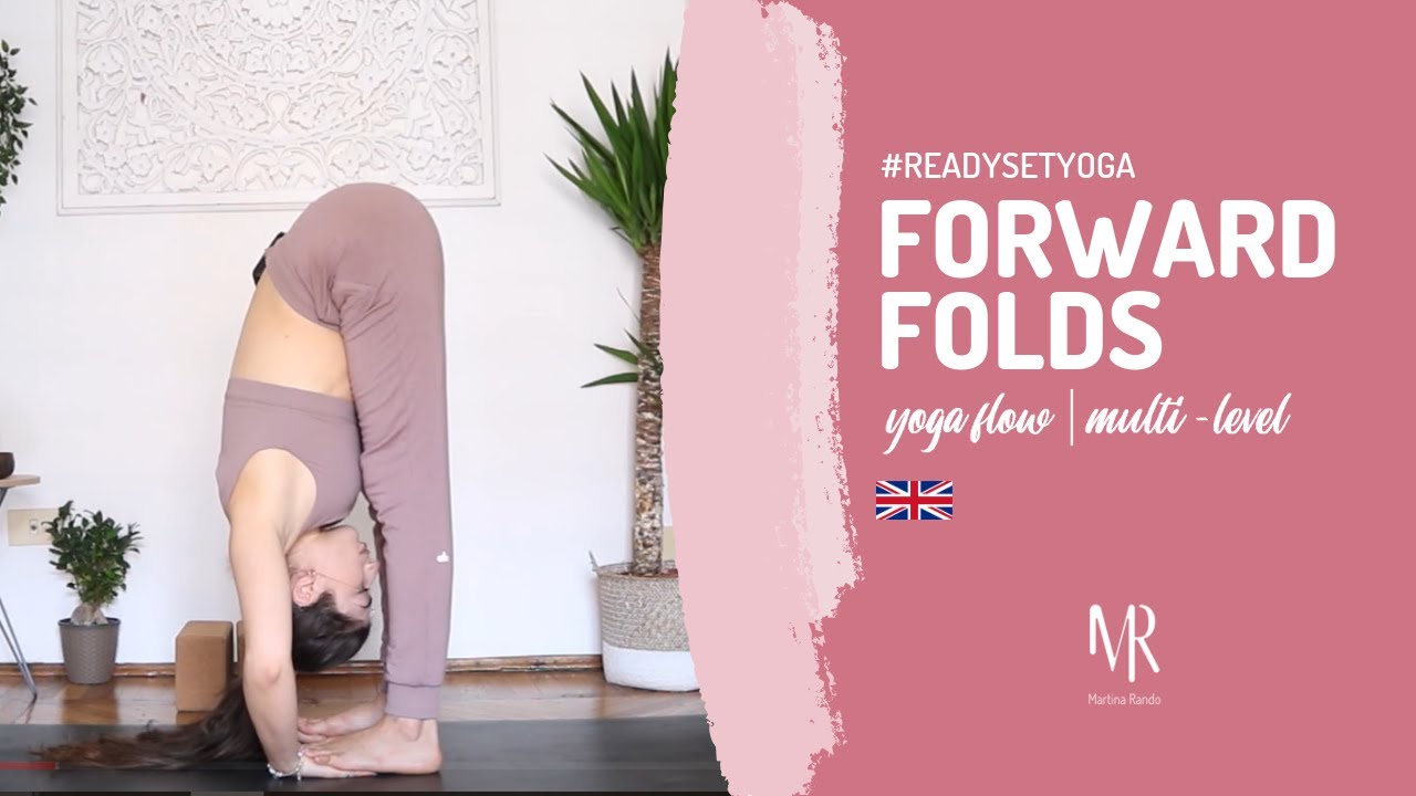 FORWARD FOLDS yoga flow - YouTube
