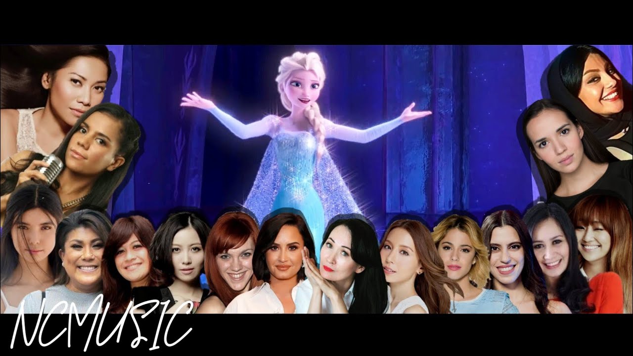 Frozen - Let It Go Pop (End Credit 13 Language) HD - YouTube
