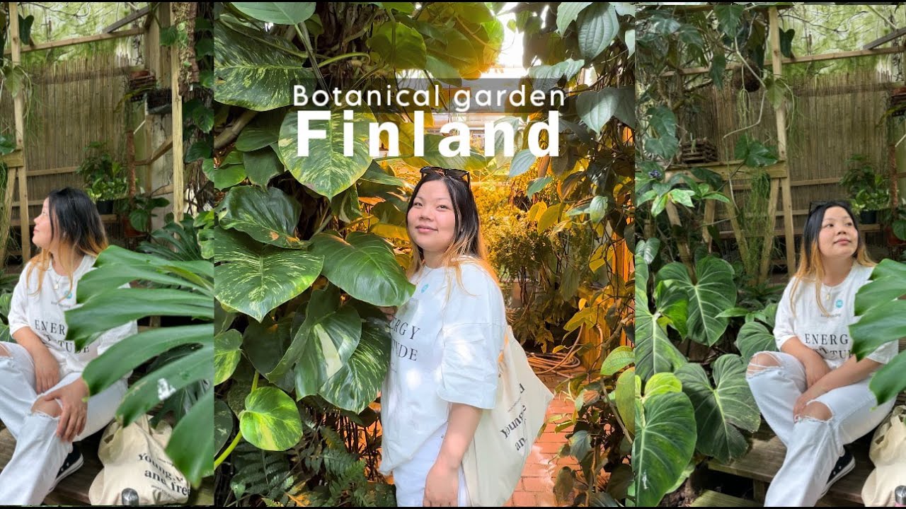 My first botanical garden experience in Finland || Botanic Garden ...