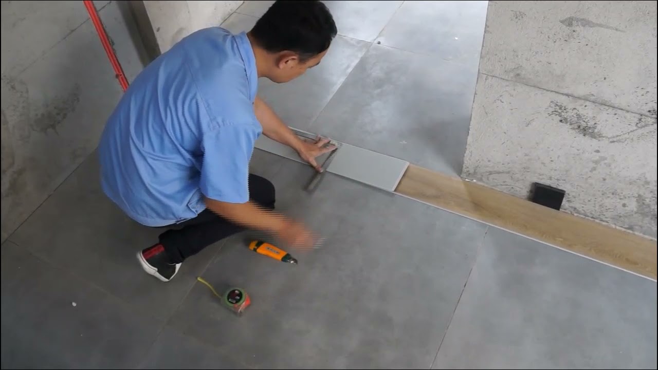 SPC Floor Installation - YouTube
