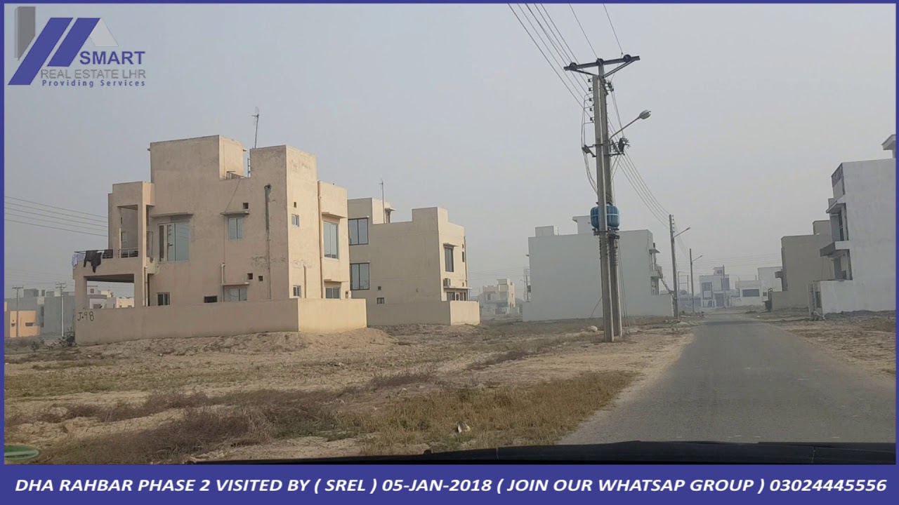 DHA RAHBAR PHASE 2 VISITED BY ( SREL ) 5-JAN-2018 - YouTube
