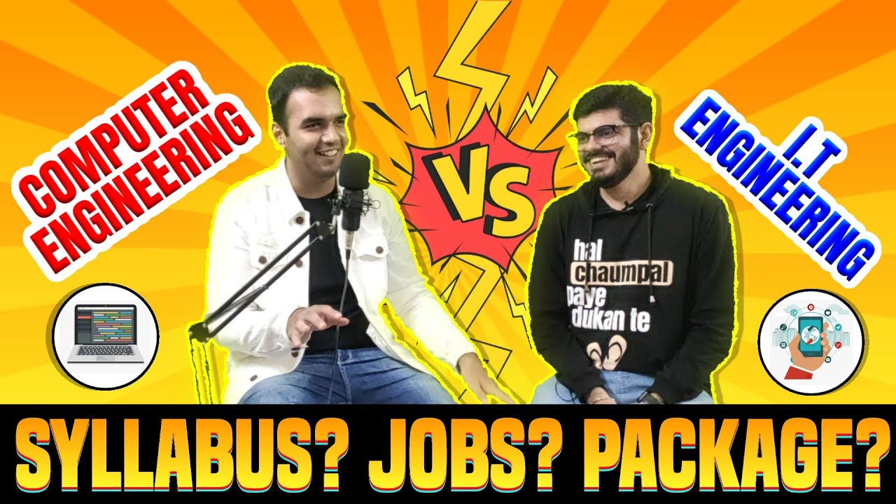 Computer Vs IT Engineering | Basic Difference in Syllabus, Package and ...