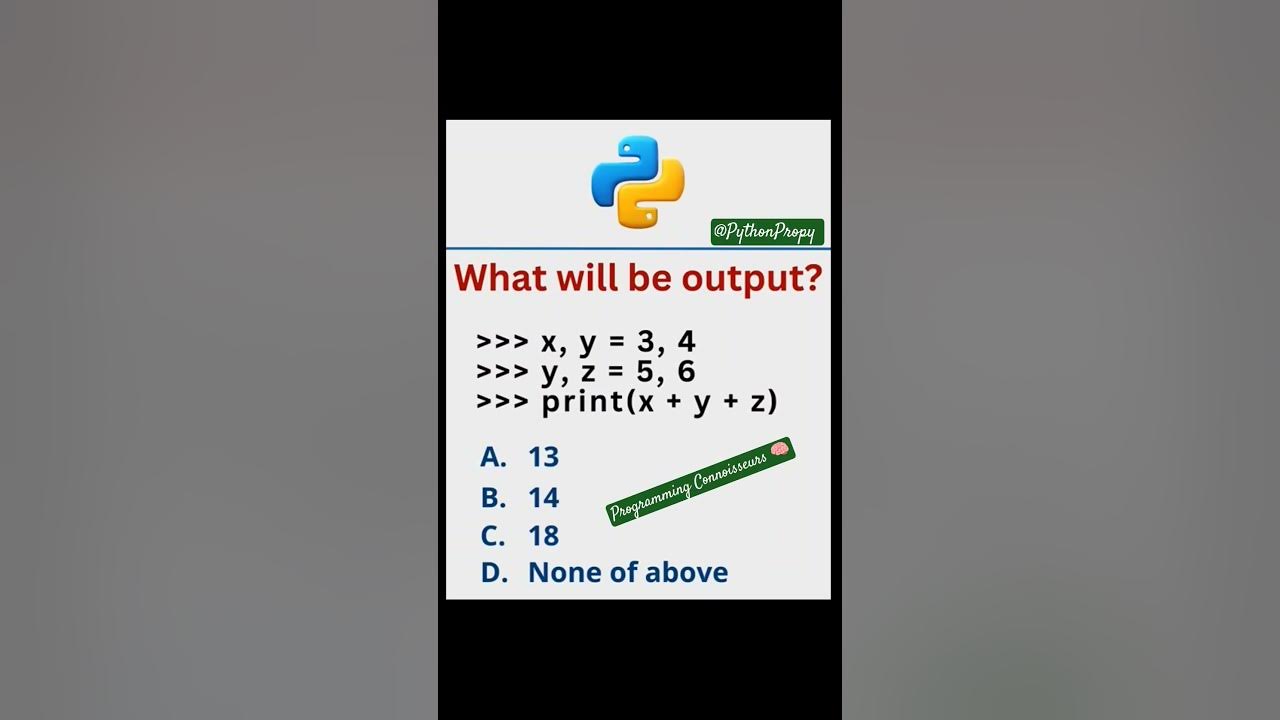 Can You Answer This Question Coding Codelover Python Findthecode Pythonprogramming