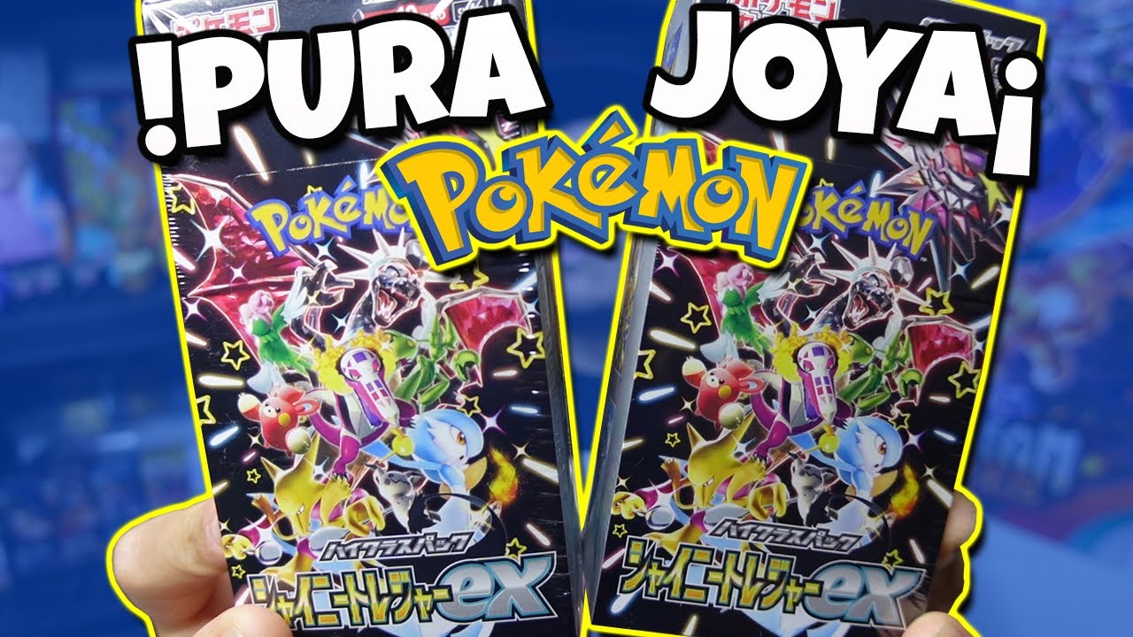 Salio puro Pokemon SHINY | Abramos 10 sobres Pokemon TCG SHINY TREASURE ...