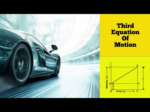 Third Equation Of Motion | Graphical Method Explained | Step by Step Guide | Sindh Board XI ...