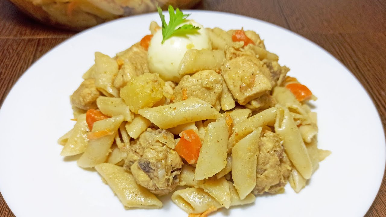 Chicken korma pasta recipe / চিকেন কোরমা পাস্তা রেসিপি - YouTube