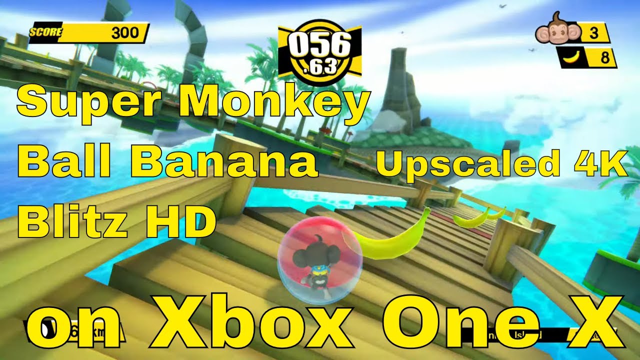 Super Monkey Ball Banana Blitz HD [Upscaled 4K] on Xbox One X - YouTube