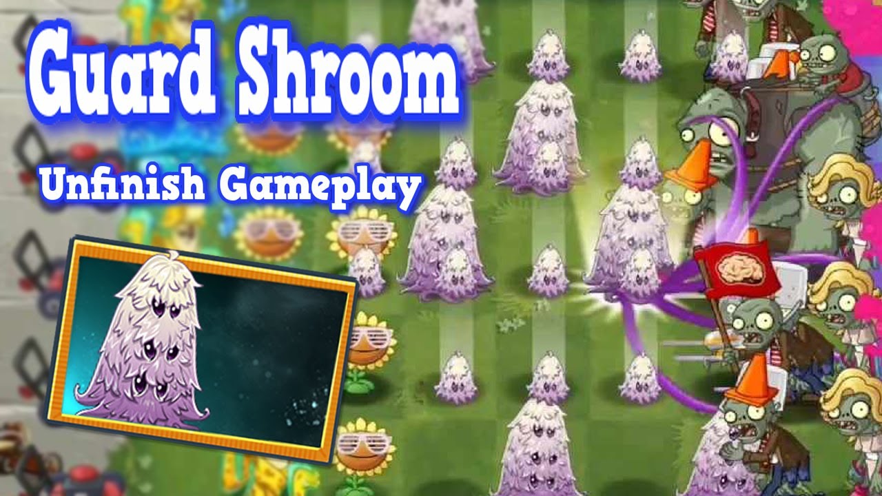 Pvz 2 11.2.1 Official - New Plants Guard Shroom Max Level Power Up ...