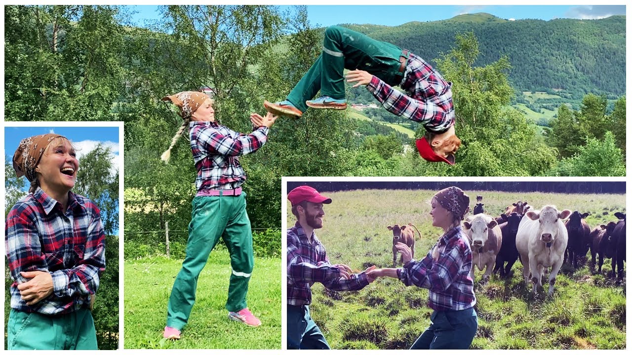 Cow Farm Dance 🇳🇴🐮 50 k Special - THANK YOU! - YouTube