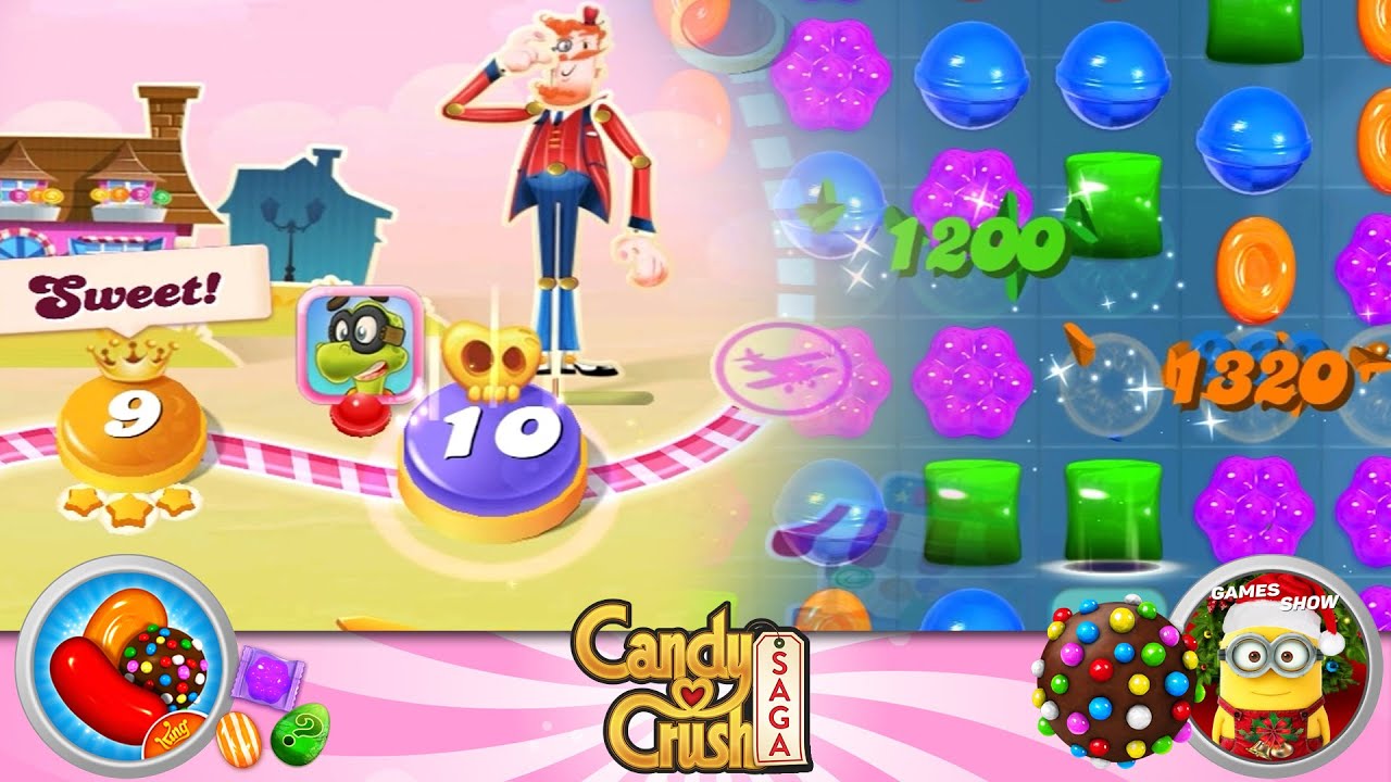 Candy Crush Saga Gameplay Walkthrough Level 6-10 - YouTube