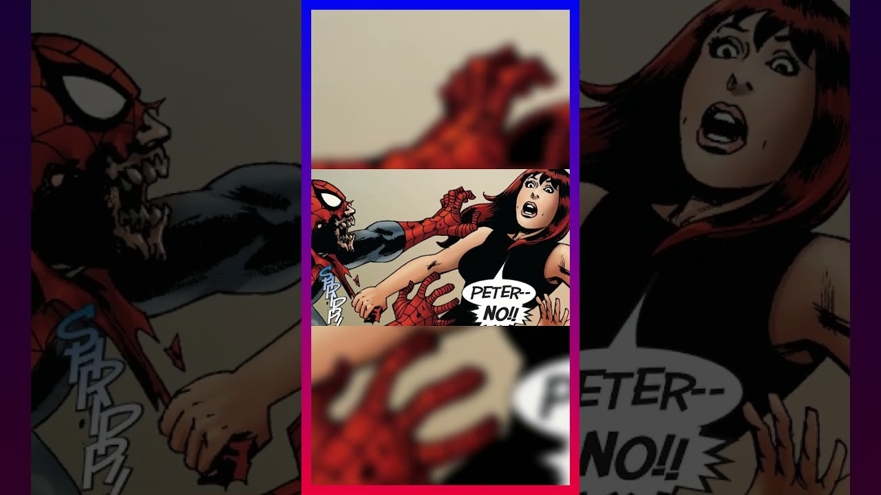 Marvel Zombies Spiderman Eating Mary Jane