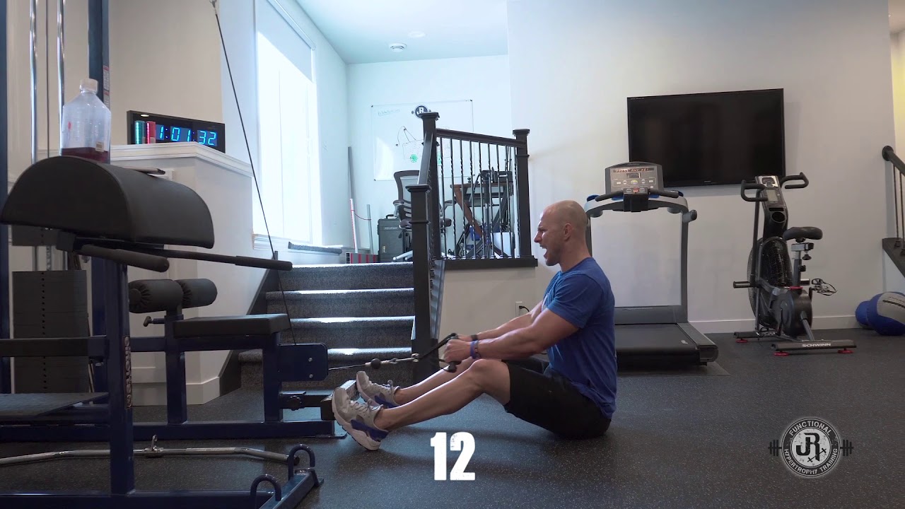 Low Cable Row | Dual Handle 30 rep max - YouTube