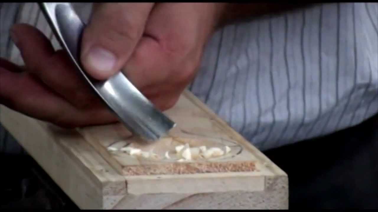Wooden Spoon Part 2 gouging chisel - YouTube