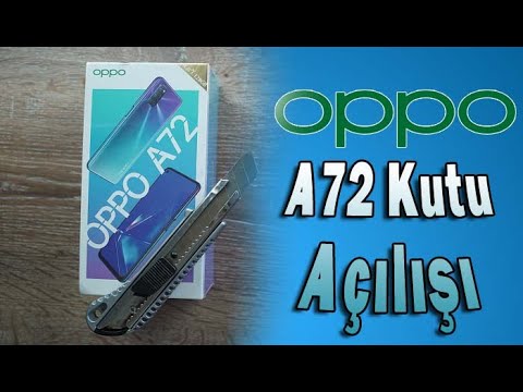 OPPO A72 kutu açılışı! OPPO A Serisini Yeniledi