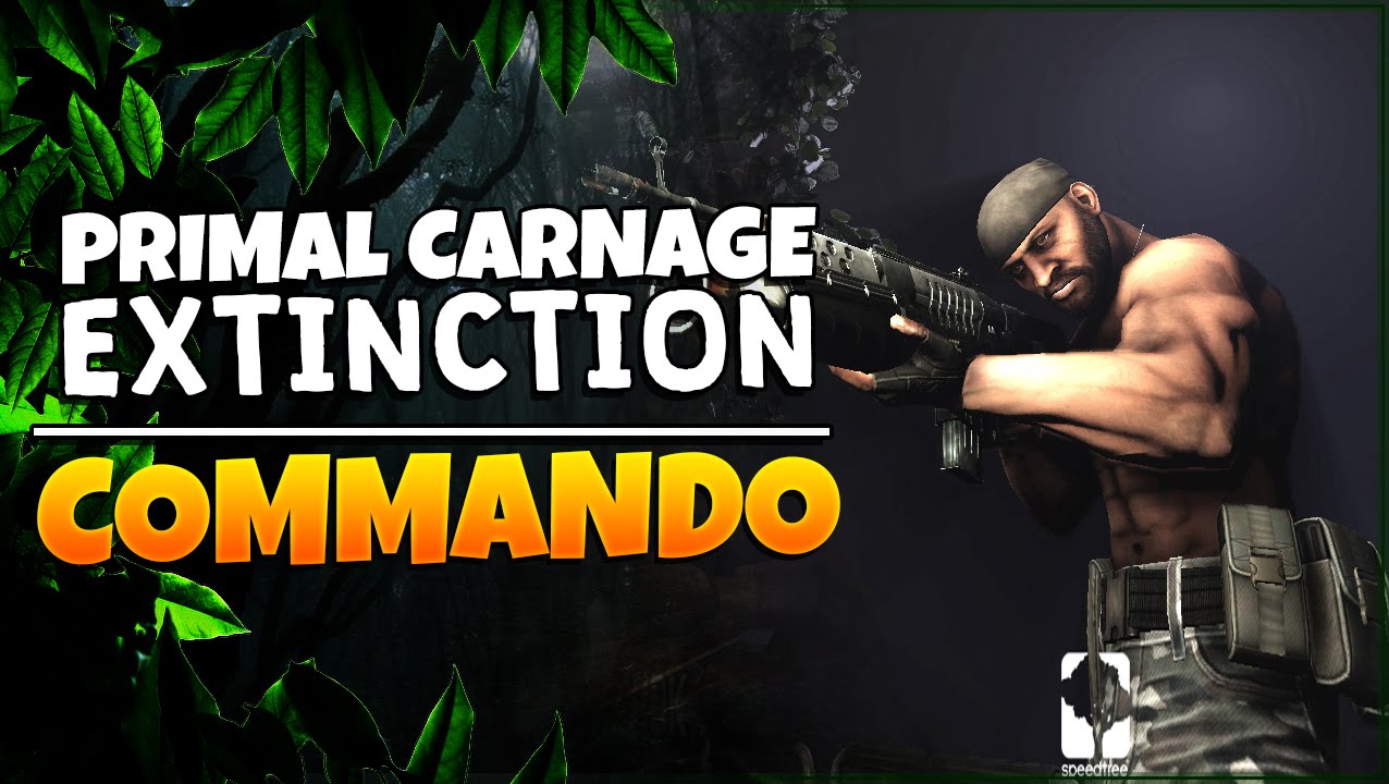 Primal Carnage: Extinction | Commando Gameplay - YouTube