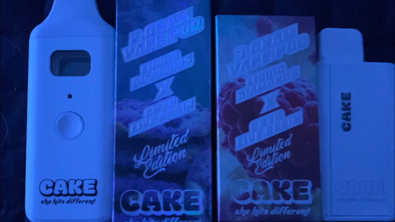 Cake 2g vs 3g disposable cryo live resin X liquid diamond limited ...