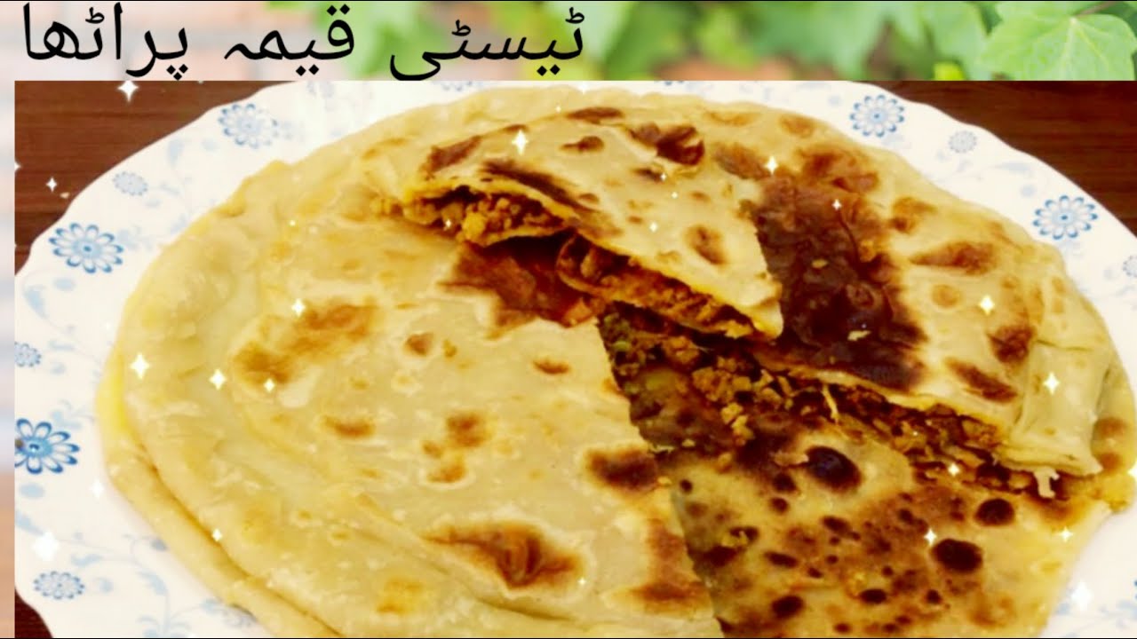 Keema Paratha Recipe | How to make keema paratha |Cheese Keema Paratha ...