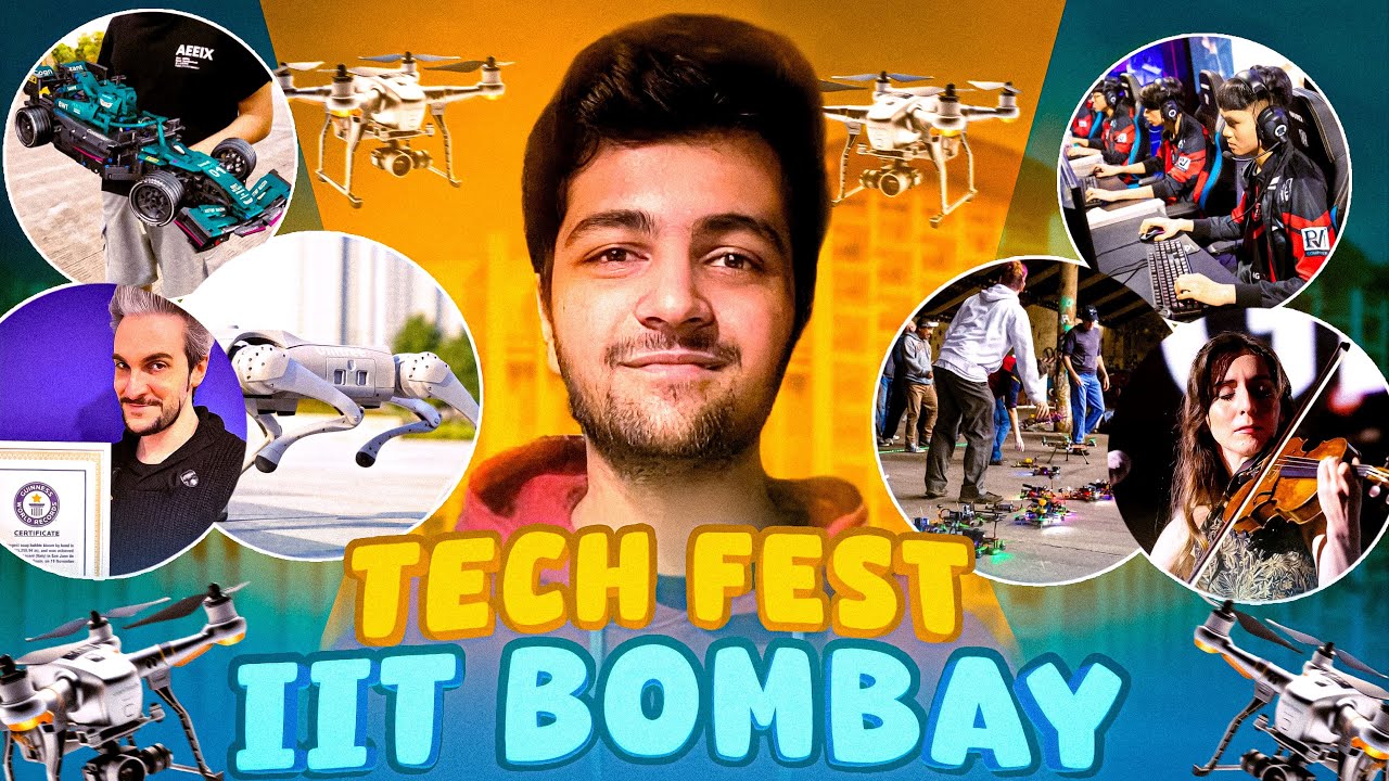 E-Sports, Drone Racing, Exhibitions and more | TechFest Vlog 1 - IIT ...
