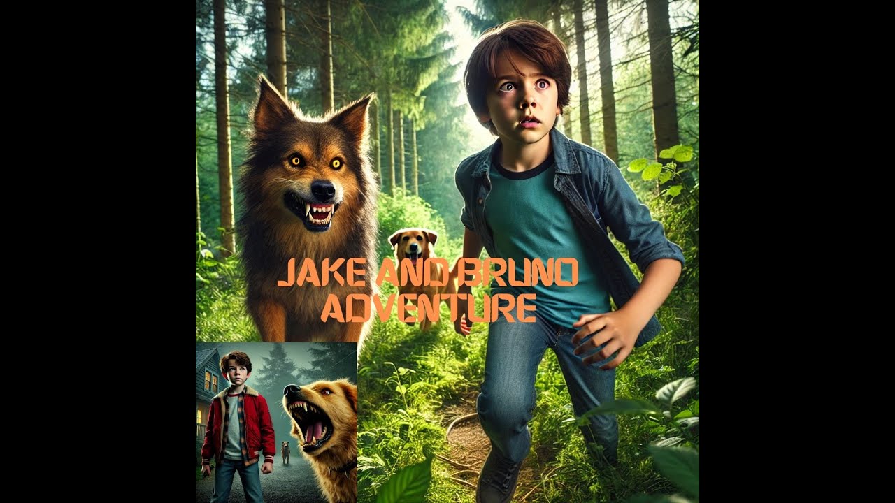 Jake and Bruno Adventure| Cartoon| Bed time story - YouTube