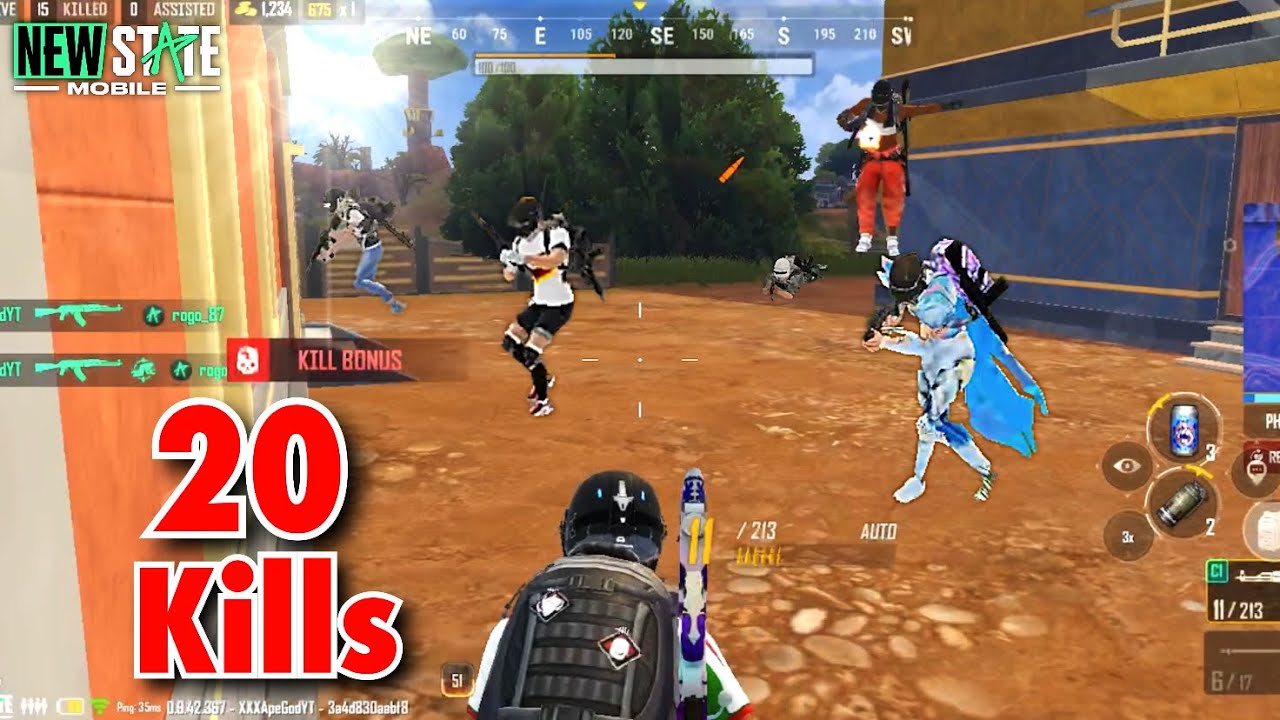 Bounty Royale Solo Vs Squad Kill Record Gameplay | NEW STATE MOBILE - YouTube