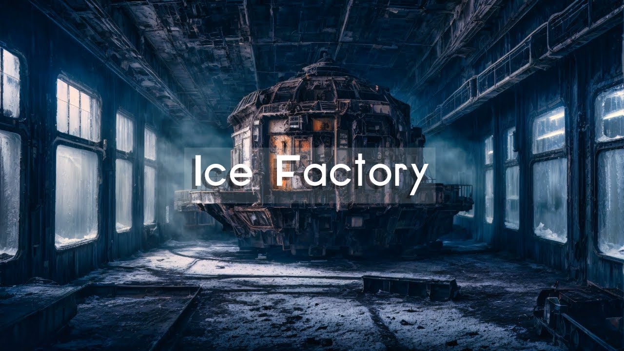 Ice Factory | Atmospheric Frozen Ambient Sounds with Artic Wind - YouTube