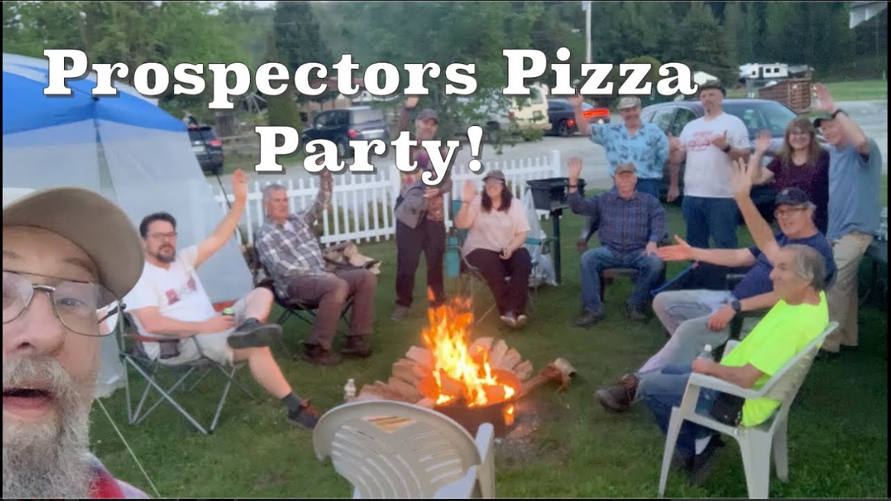 The Gold Prospectors Pizza Party! New Hampshire Gold Prospecting - YouTube