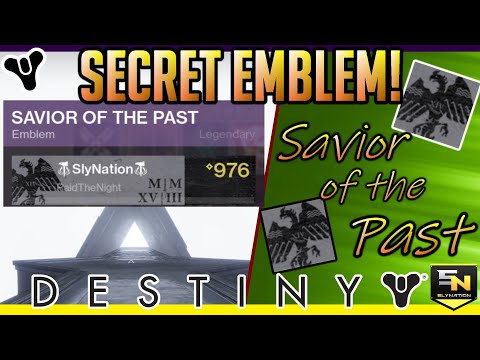 Destiny 2 | Secret Saint 14 Emblem- How to Find Savior of the Past ...